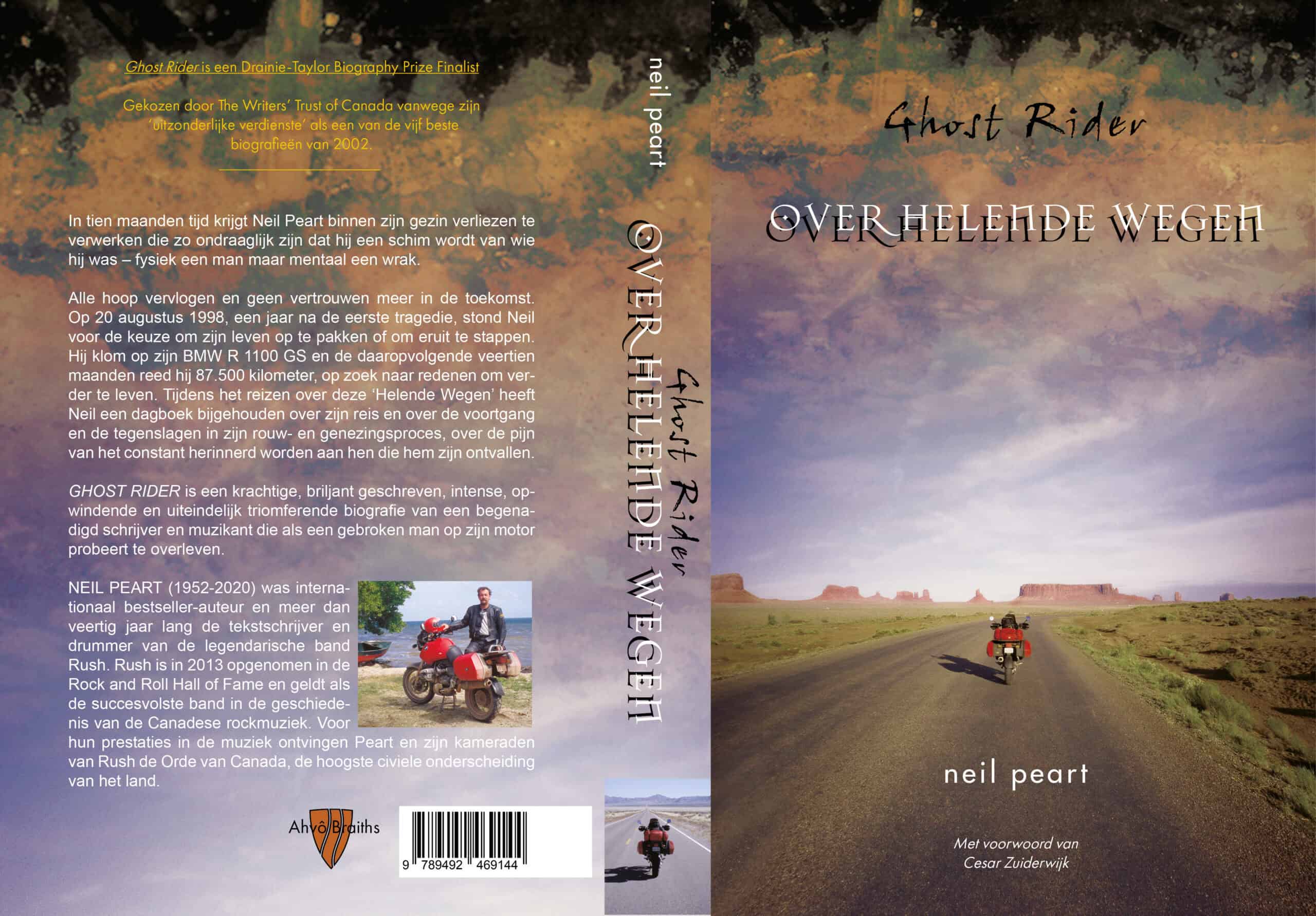 Nederlandse vertaling motorreisboek van Rush drummer Neil Peart