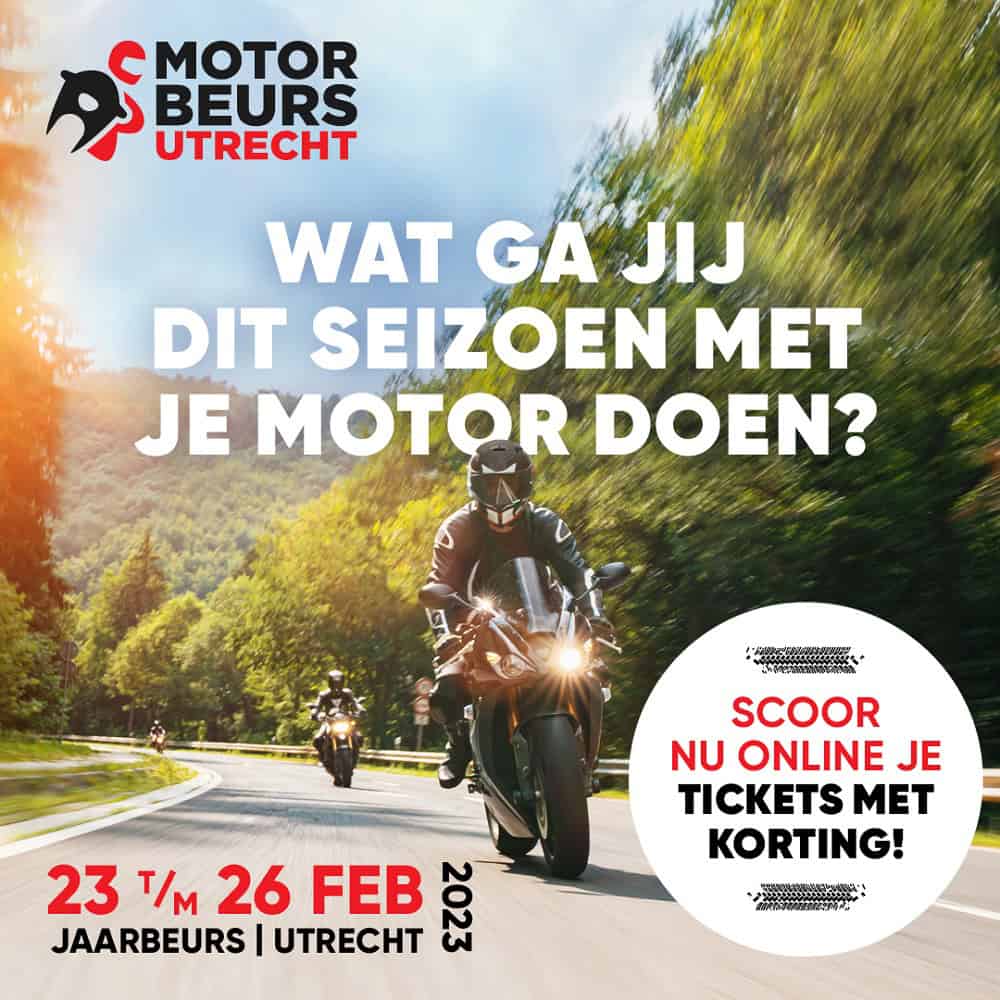 Bestel je MOTORbeurs Utrecht tickets met korting