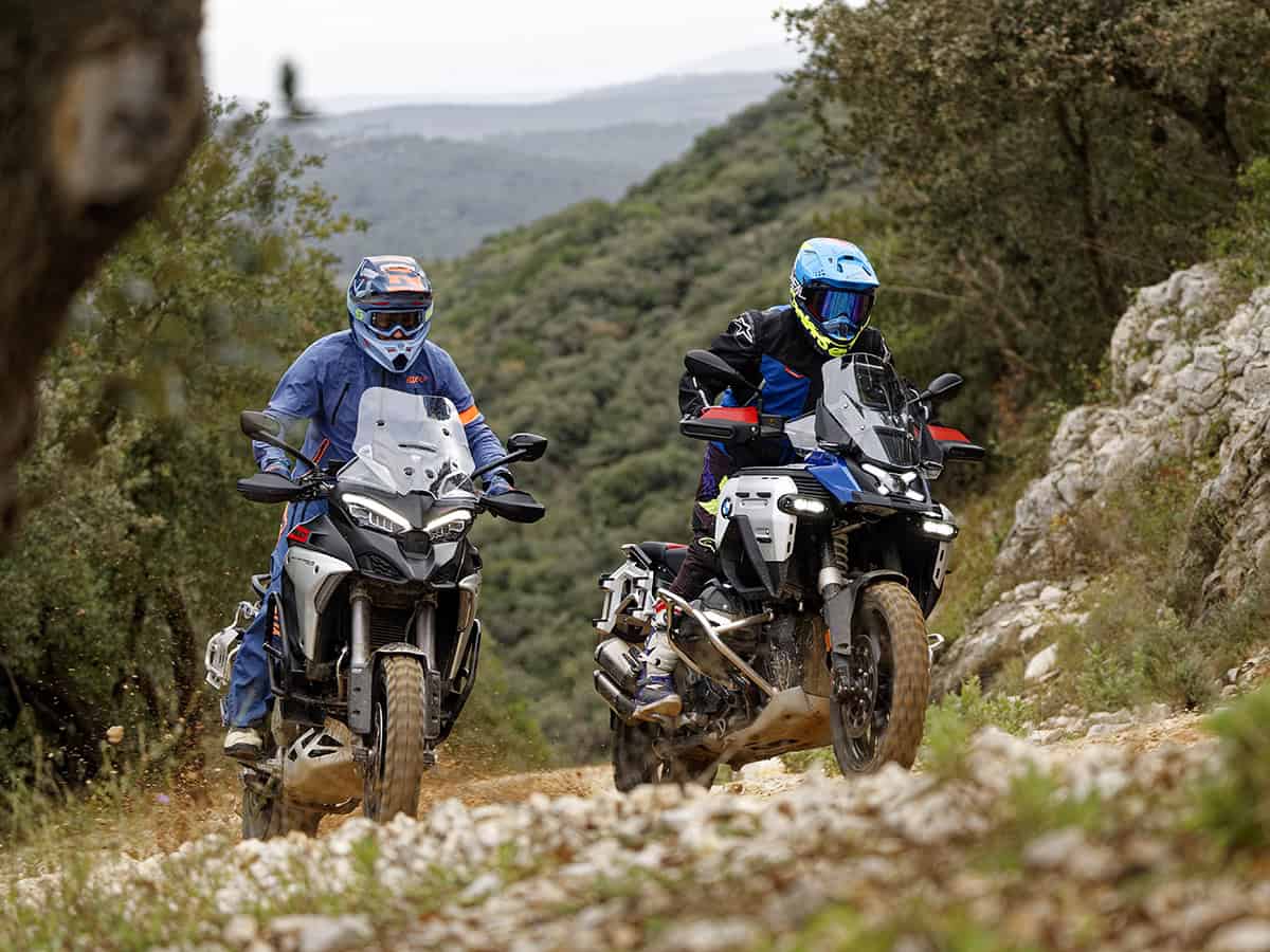Vergelijkingstest BMW R1300GS Adventure - Ducati Multistrada V4 Rally